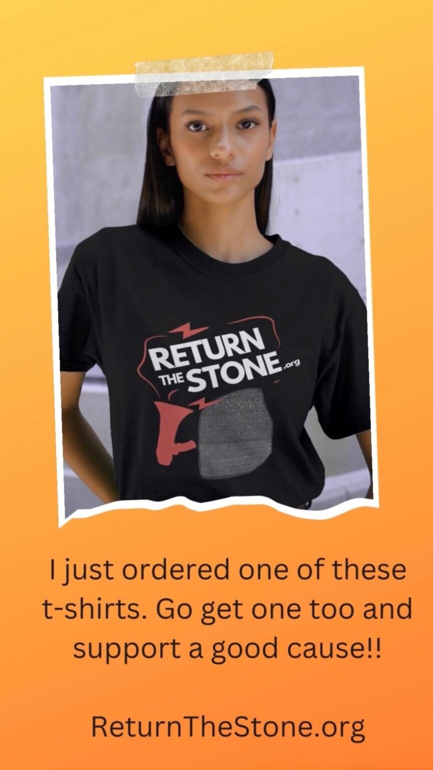 Share the Return The Stone Campaign – The Return The Stone Campaign